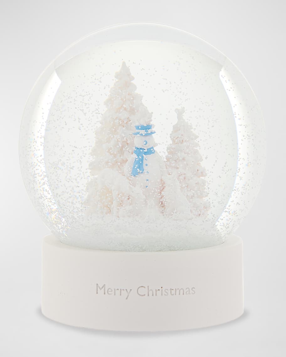 Wedgwood 2022 Christmas Snow Globe | Neiman Marcus