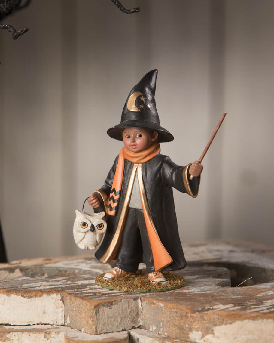 Bethany Lowe Halloween Wizard Drake Halloween Figure | Neiman Marcus