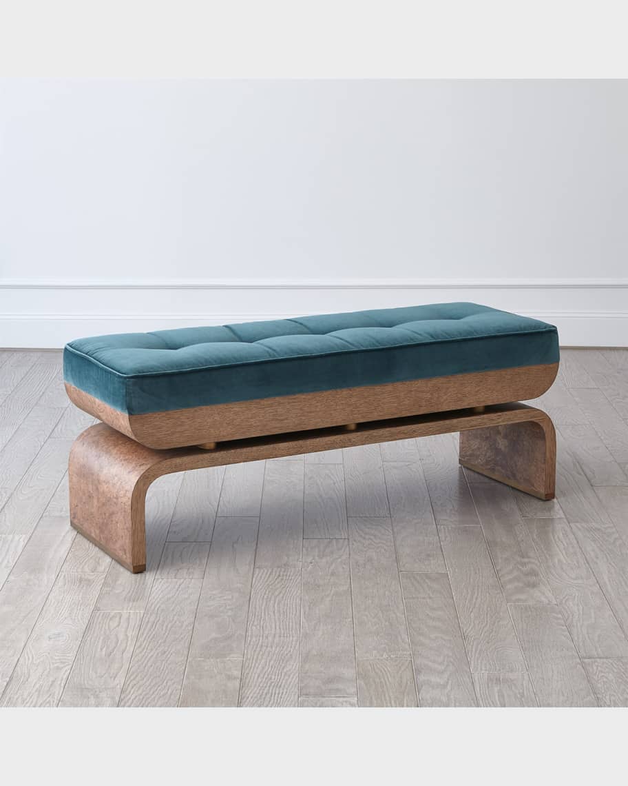 Global Views Ives Dragonfly Bench - 54" | Neiman Marcus