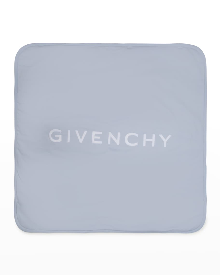 Givenchy Kid's Logo-Print Blanket | Neiman Marcus