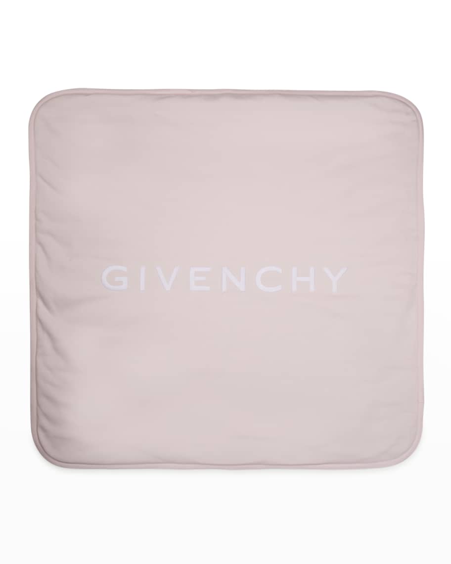 Givenchy Kid's Logo-Print Blanket | Neiman Marcus