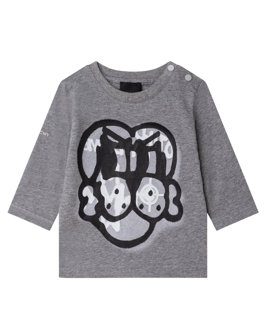 Givenchy x Chito Boy's Front & Back Dog-Print Tee, Size 12M-3 | Neiman ...