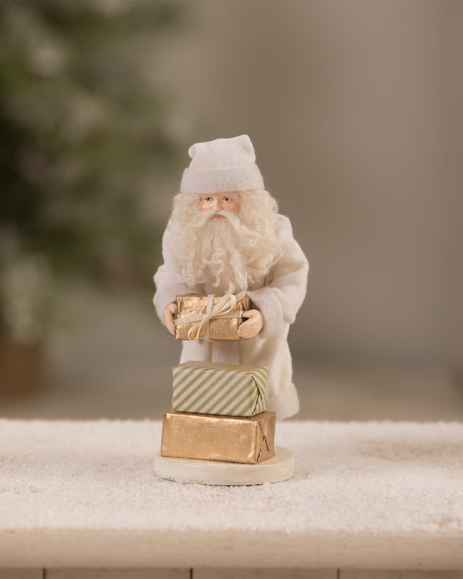 Bethany Lowe Winter Santa with Christmas Packages | Neiman Marcus