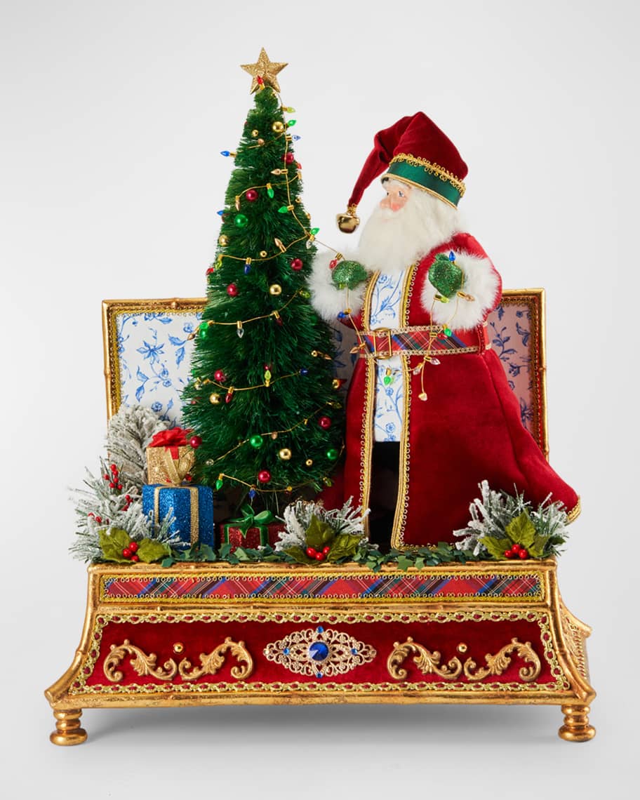 Katherine's Collection Chinoiserie Treasured Santa | Neiman Marcus