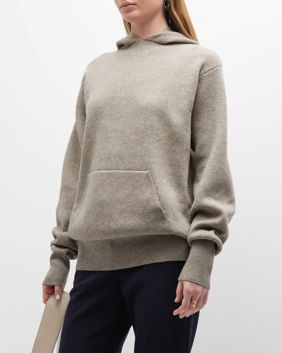 THE ROW Jaspar Cashmere Hooded Sweater | Neiman Marcus