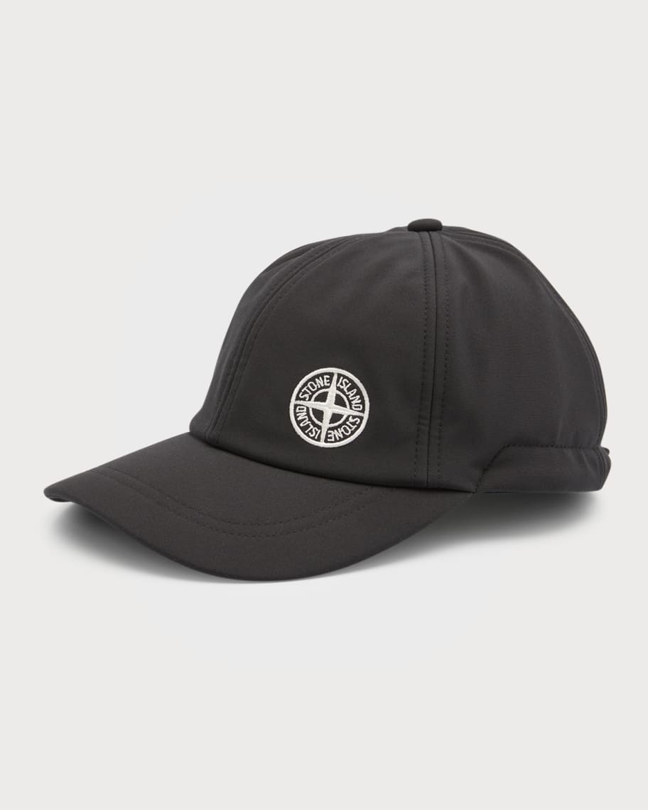 Stone Island Men's Soft Shell Logo Baseball Cap | Neiman Marcus