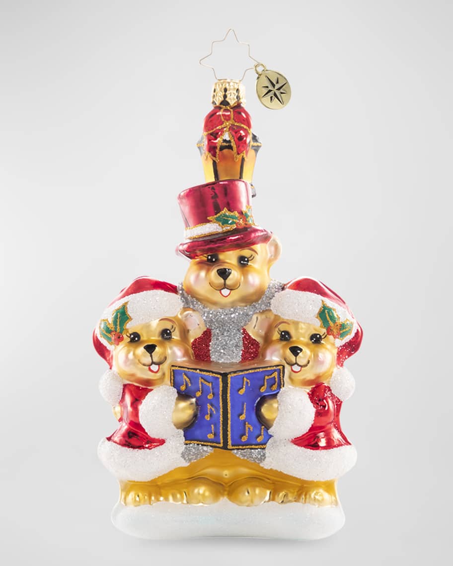 Christopher Radko Introducing The Bear-I-Tones Christmas Ornament ...