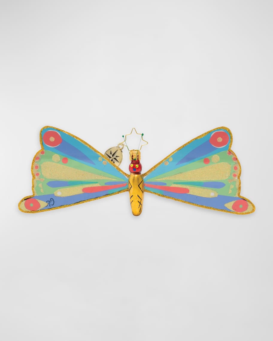 Christopher Radko Butterfly From The Cocoon Ornament | Neiman Marcus