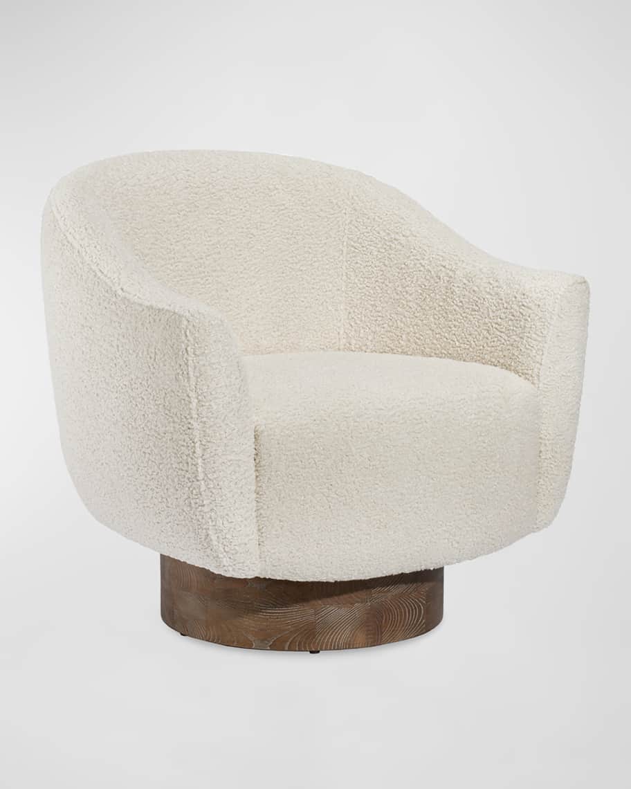 Interlude Home Simone Swivel Chair | Neiman Marcus