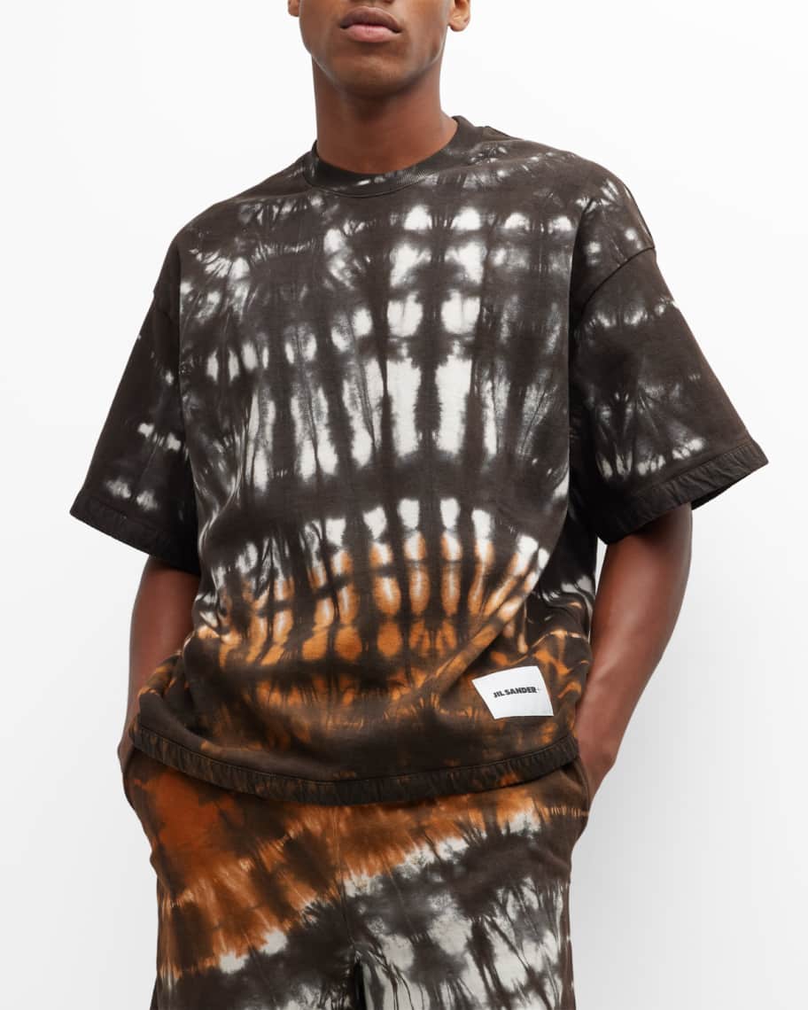 Jil Sander Men's Tie-Dye T-Shirt | Neiman Marcus