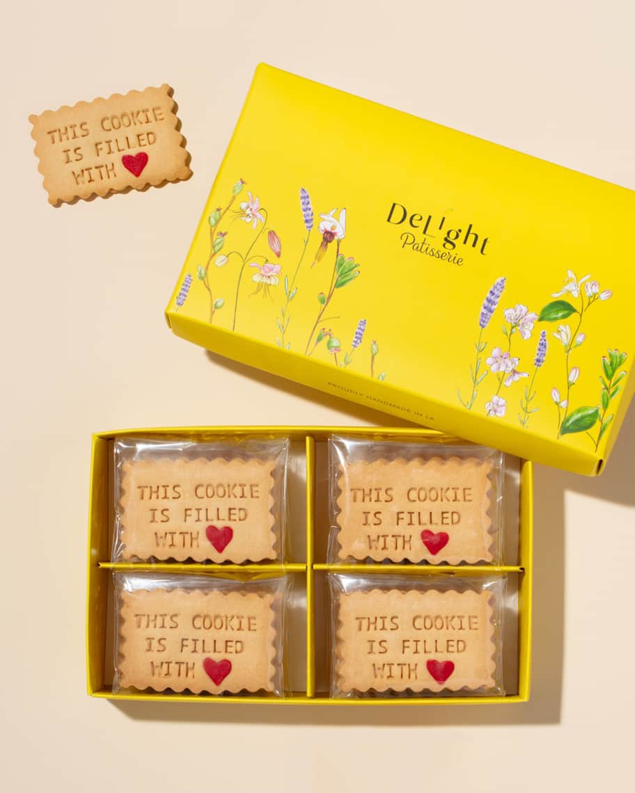 Delight Patisserie Filled With Love Shortbread Cookies | Neiman Marcus
