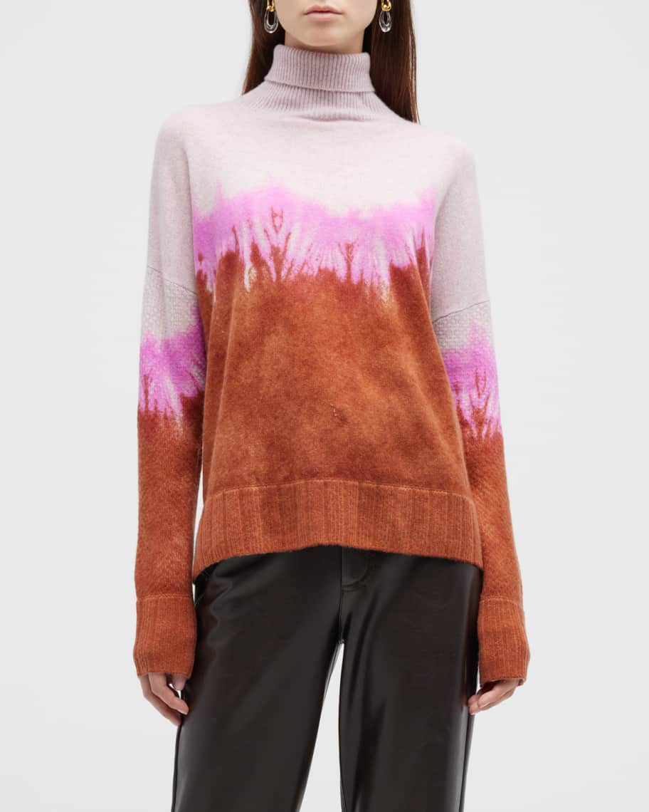 Lisa Todd Great Escape Multicolor Cashmere Sweater | Neiman Marcus