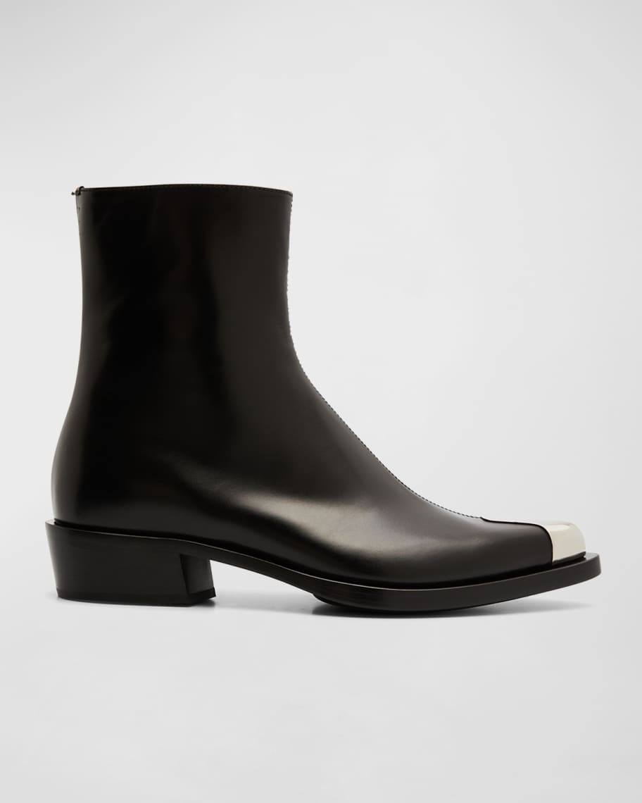 McQueen Men's Punk Boots | Neiman Marcus