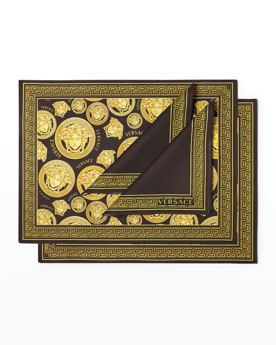 Versace Medusa Amplified Napkin & Placemat Set, 4 Pieces | Neiman Marcus