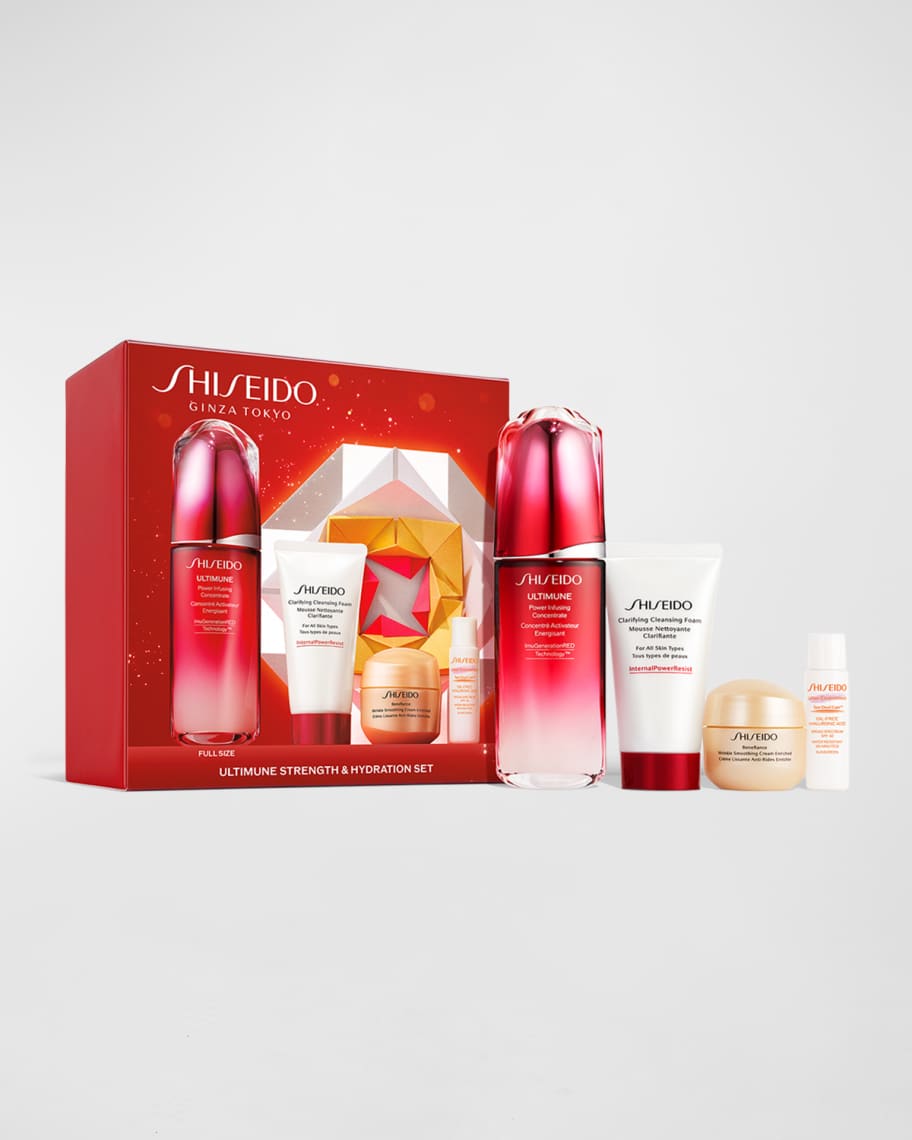 Shiseido Limited Edition Ultimune Strength & Hydration Set ($192 Value ...