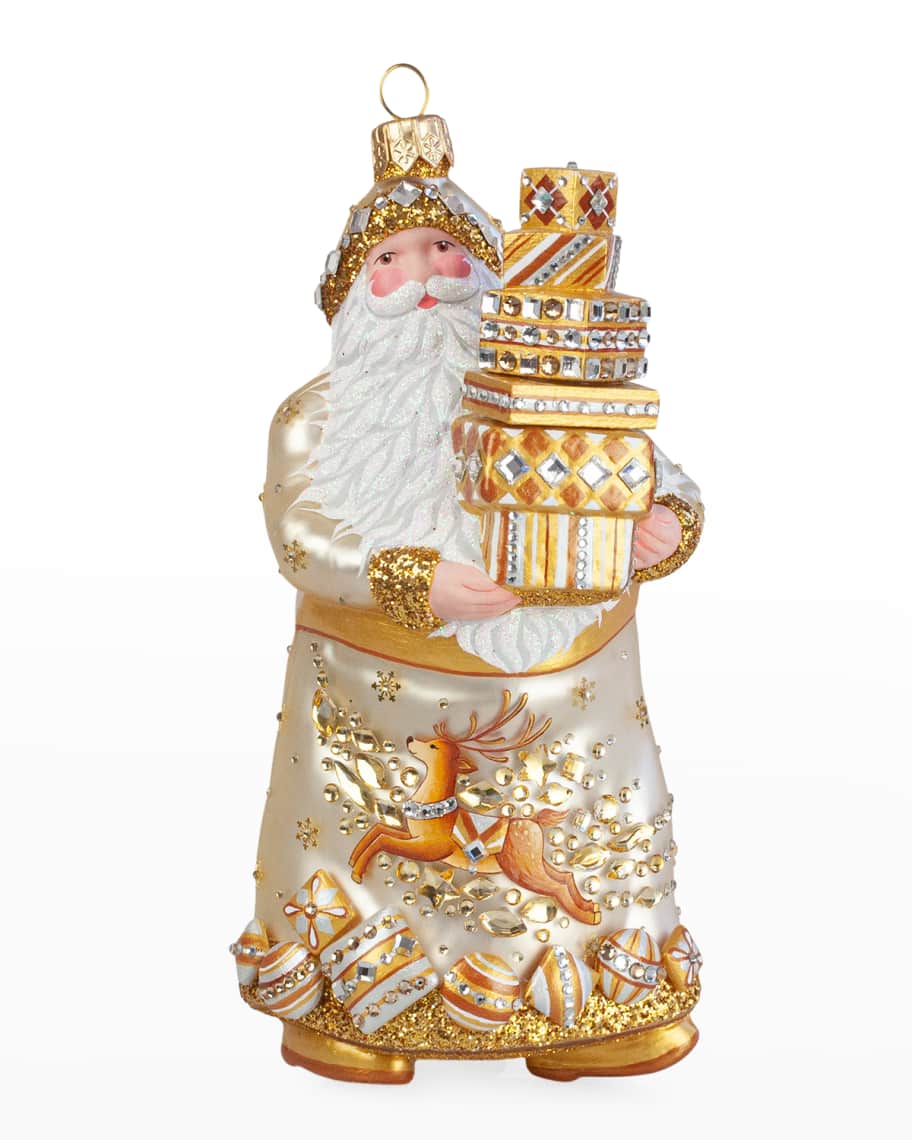Patricia Breen Crystal Claus Christmas Ornament | Neiman Marcus