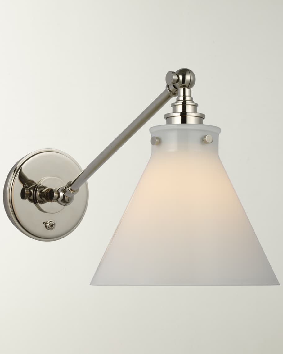 Visual Comfort Signature Parkington Single Library Wall Light In ...