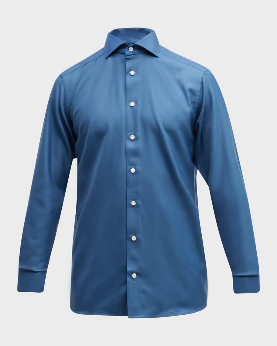 Eton Men's Merino Wool Dress Shirt | Neiman Marcus