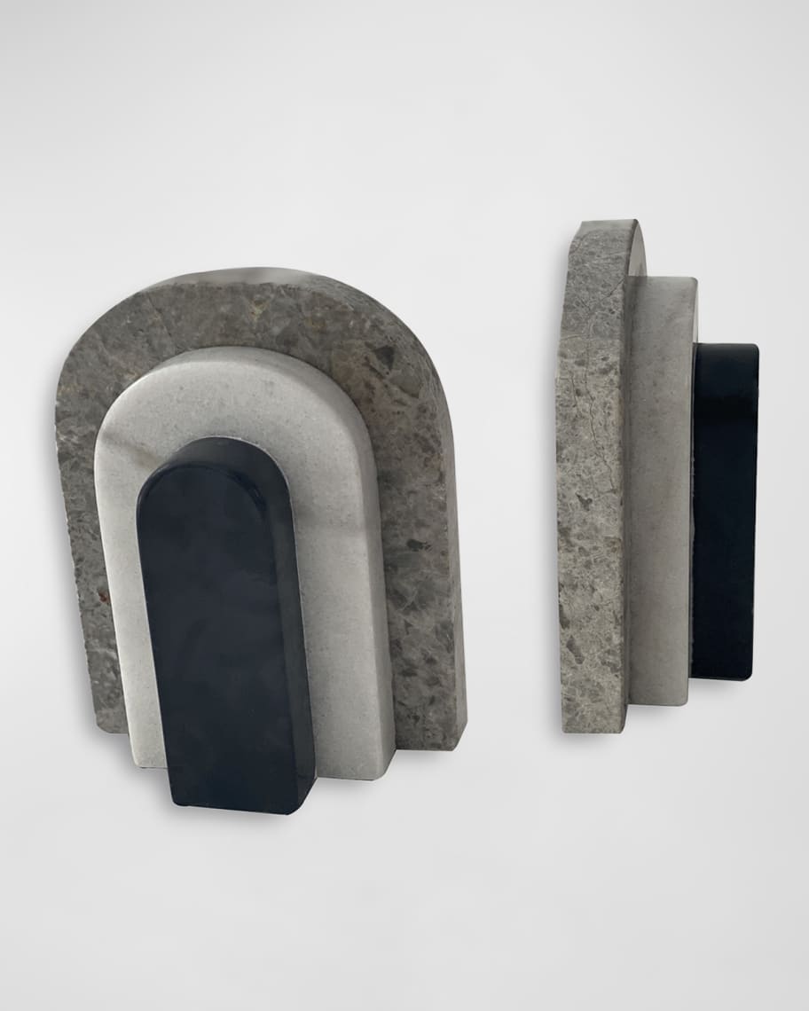 Vetta Home Three Tier Book Stoppers | Neiman Marcus