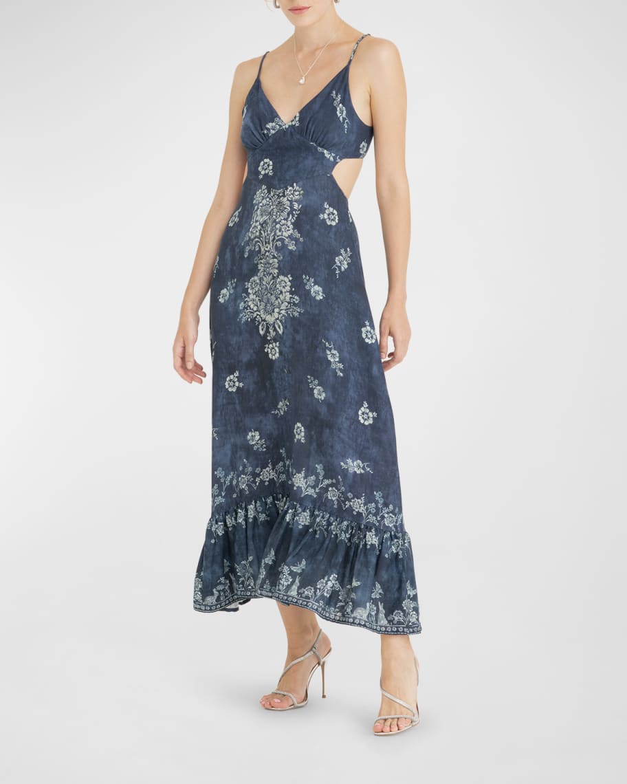 Secret Mission Layona Cutout Maxi Dress | Neiman Marcus