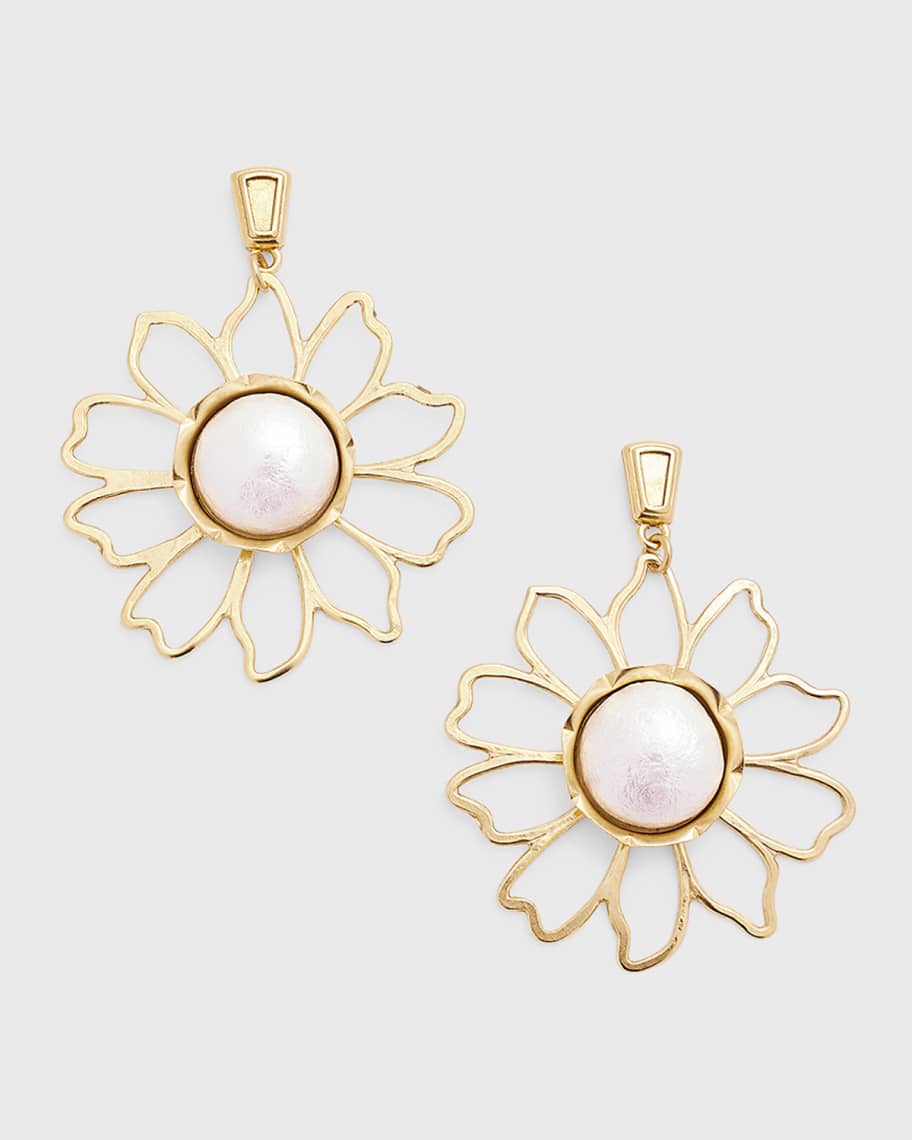 BRINKER & ELIZA Flower Power Earrings | Neiman Marcus