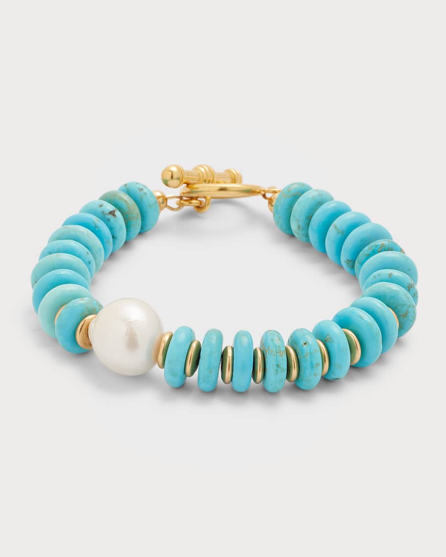 BRINKER & ELIZA Dune Turquoise Bracelet | Neiman Marcus