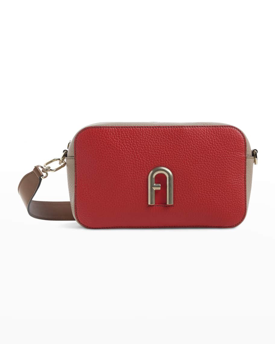 Furla Primula Mini Colorblock Camera Crossbody Bag | Neiman Marcus