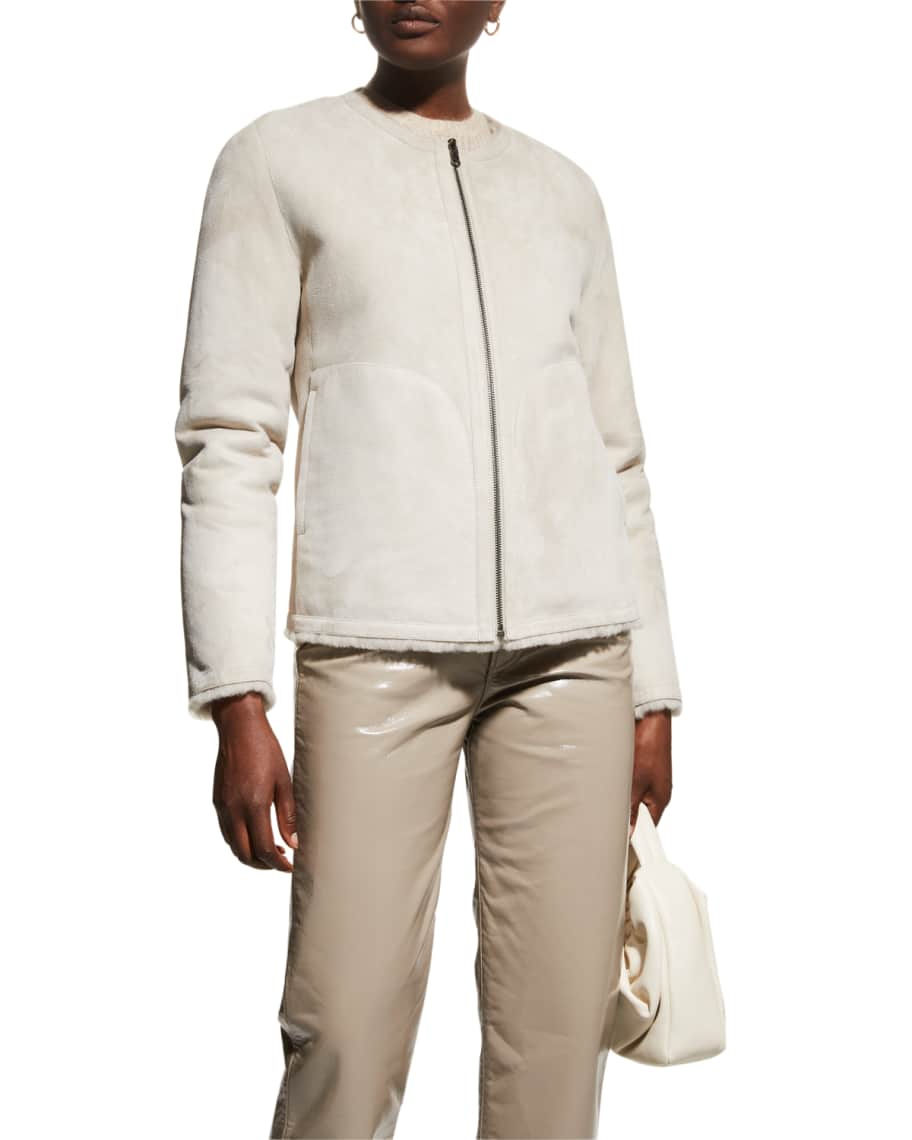 Fleurette Cleo Reversible Shearling Coat | Neiman Marcus