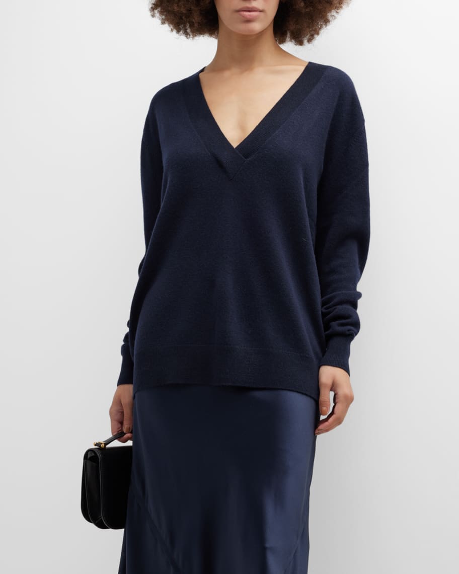 TWP The Perfect Deep V Sweater | Neiman Marcus