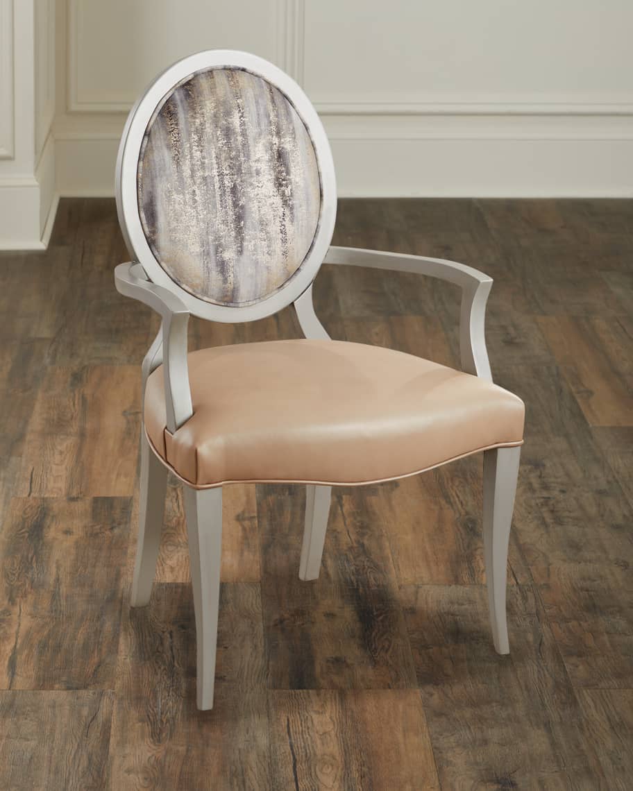 Massoud Zelda Dining Arm Chair | Neiman Marcus