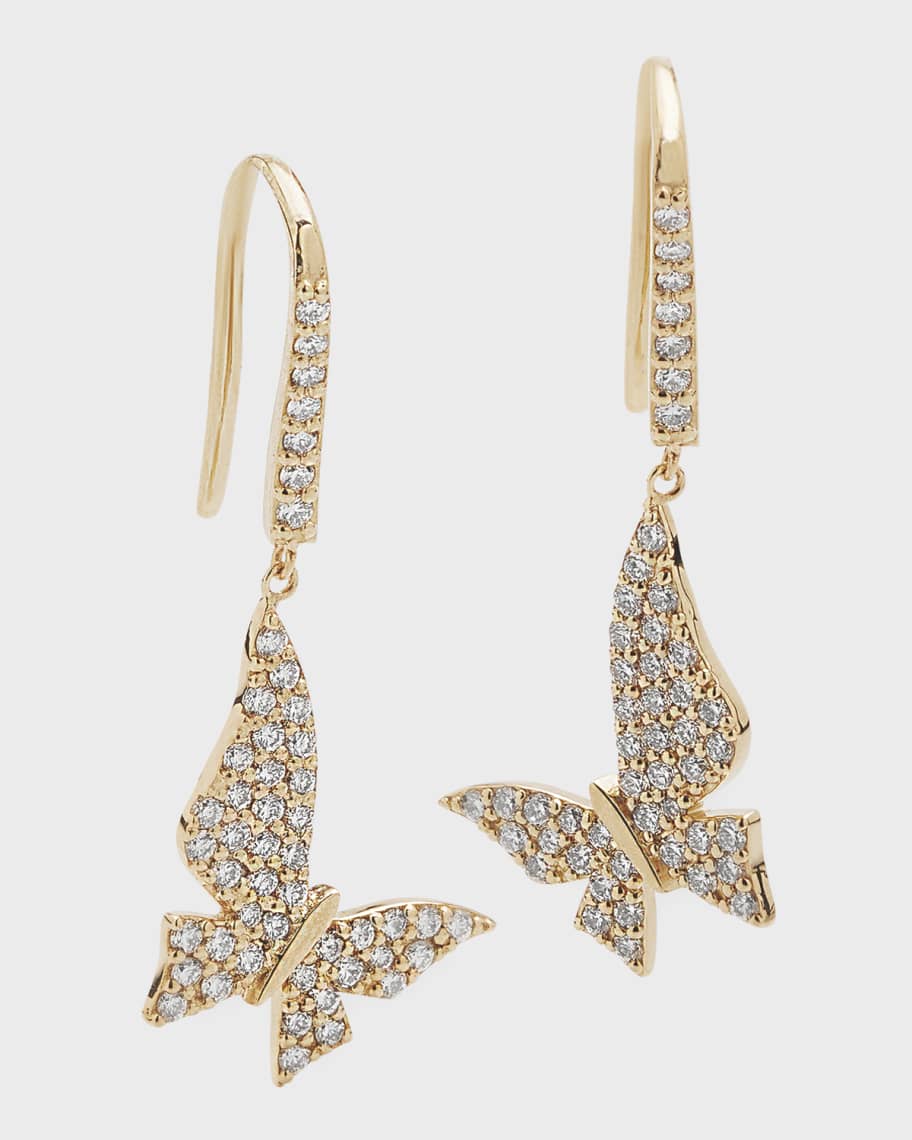 LANA Flawless Butterfly Dangle Earrings | Neiman Marcus