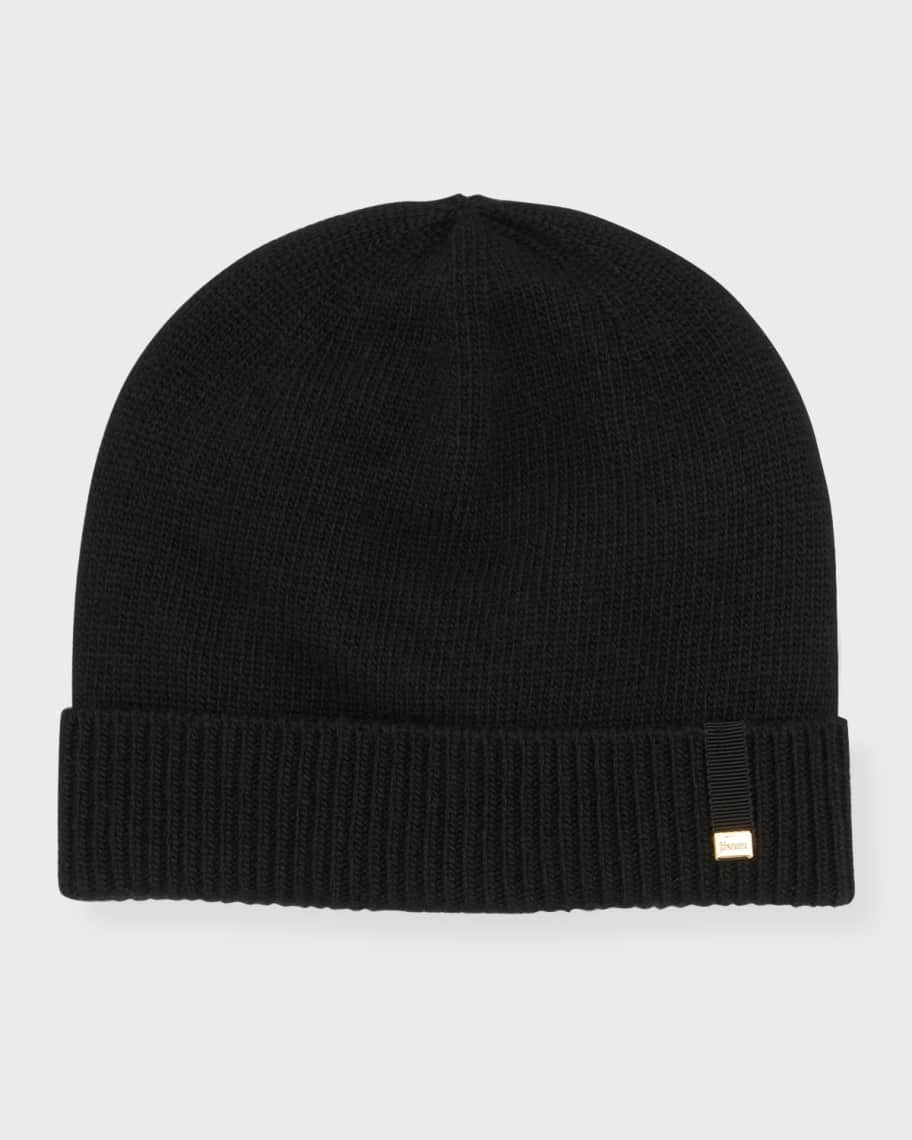 Herno Wool Ribbed Beanie | Neiman Marcus