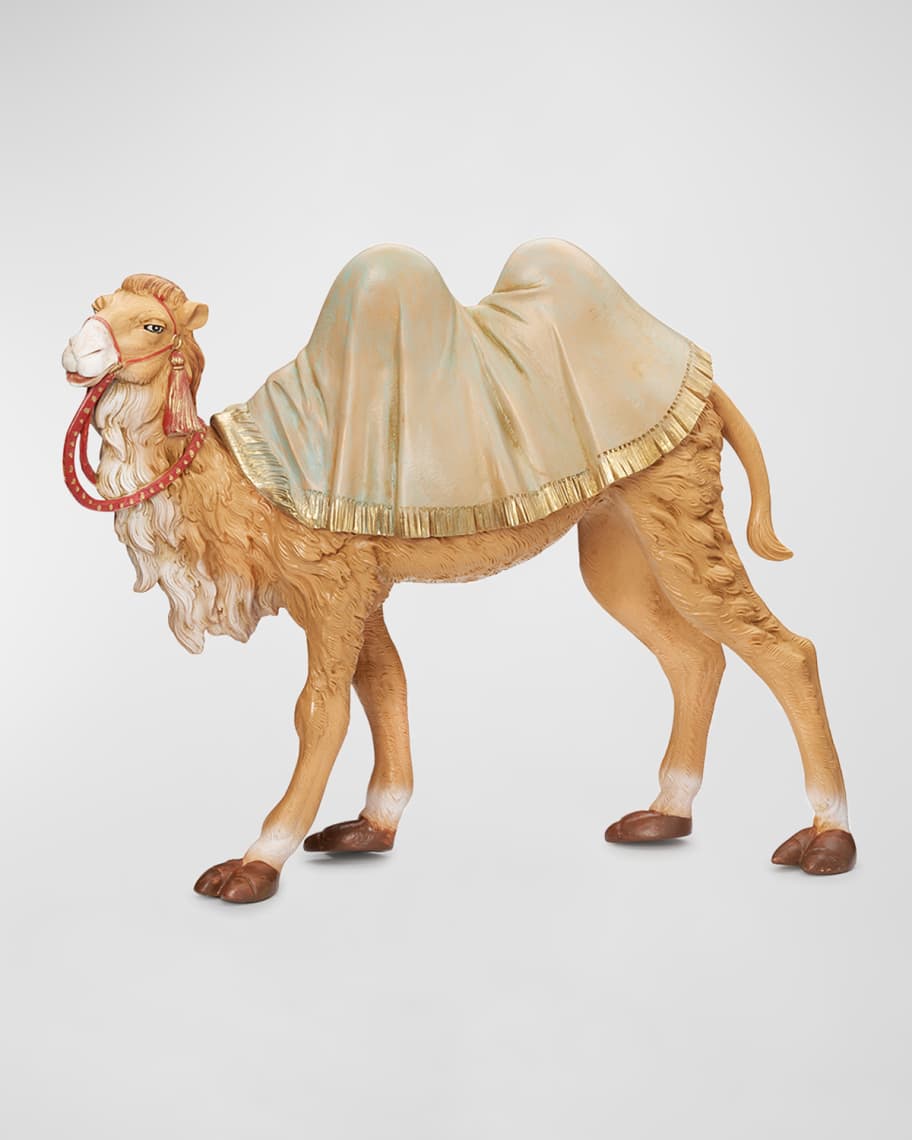 Fontanini 12" Scale Standing Camel Nativity Figure | Neiman Marcus