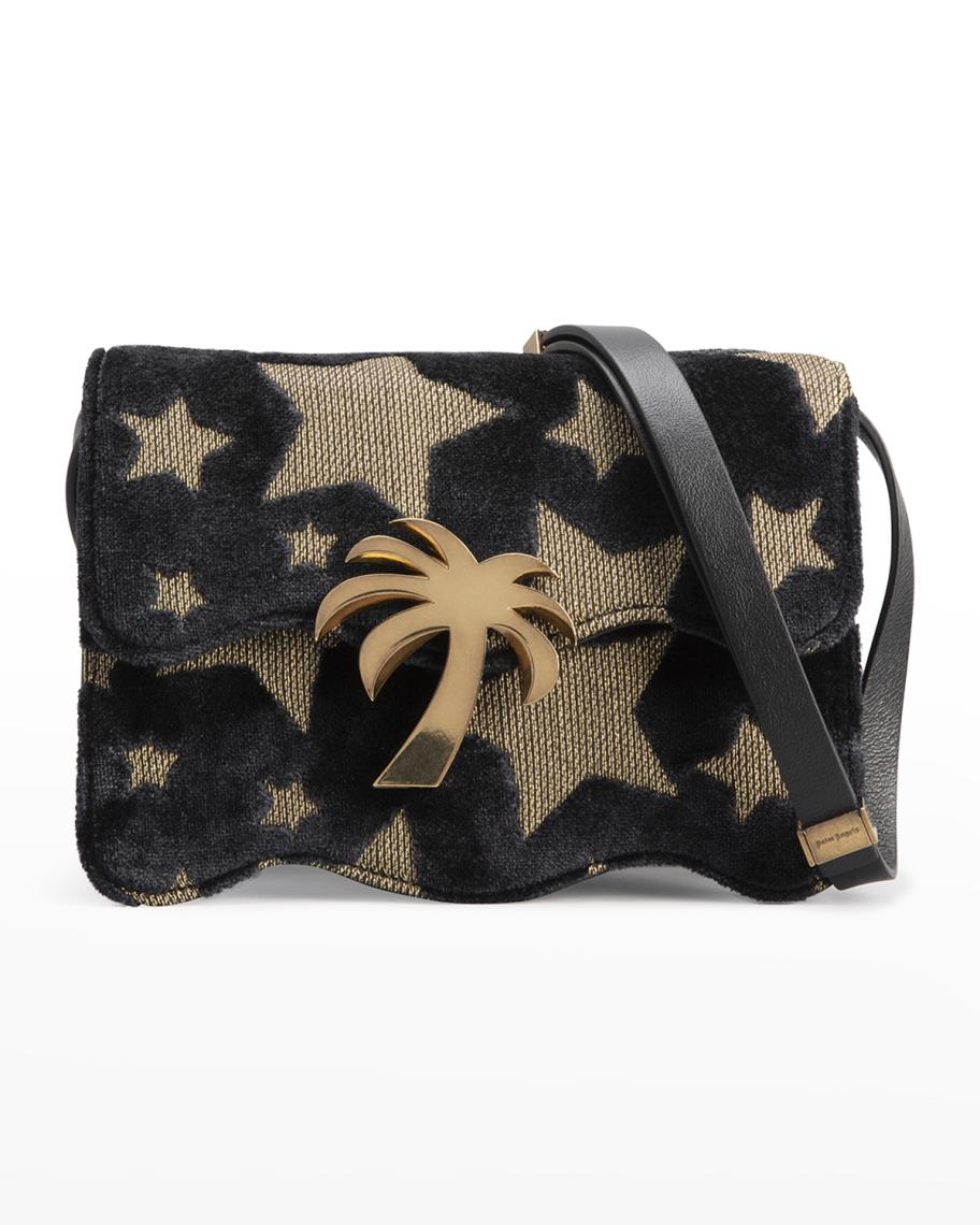 Palm Angels Palm Beach Metallic Stars Crossbody Bag | Neiman Marcus