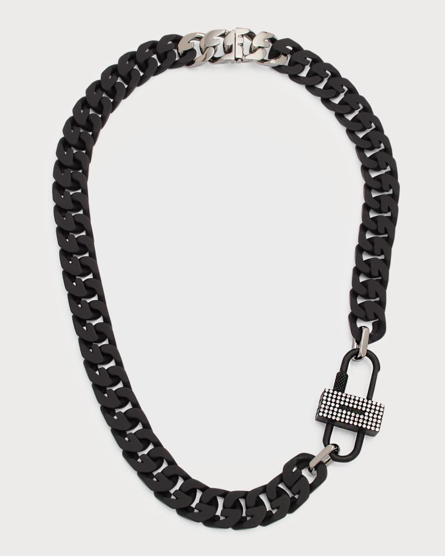 Givenchy G-Chain Necklace with Crystals | Neiman Marcus
