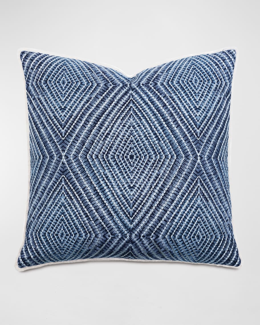 Barclay Butera by Eastern Accents Mykonos Embroidered Decorative Pillow ...