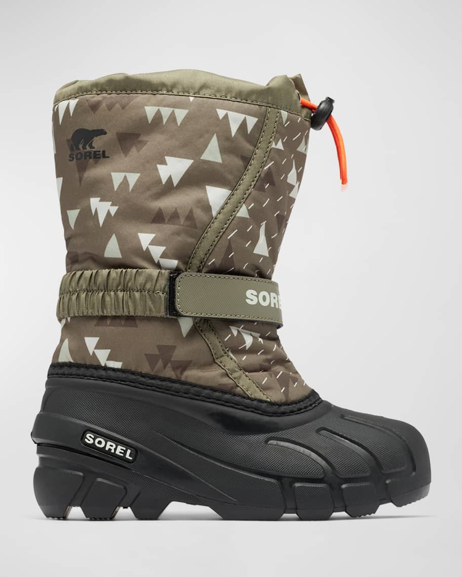 Sorel Kid's Slurry Multicolor Triangle Boots, Toddlers | Neiman Marcus