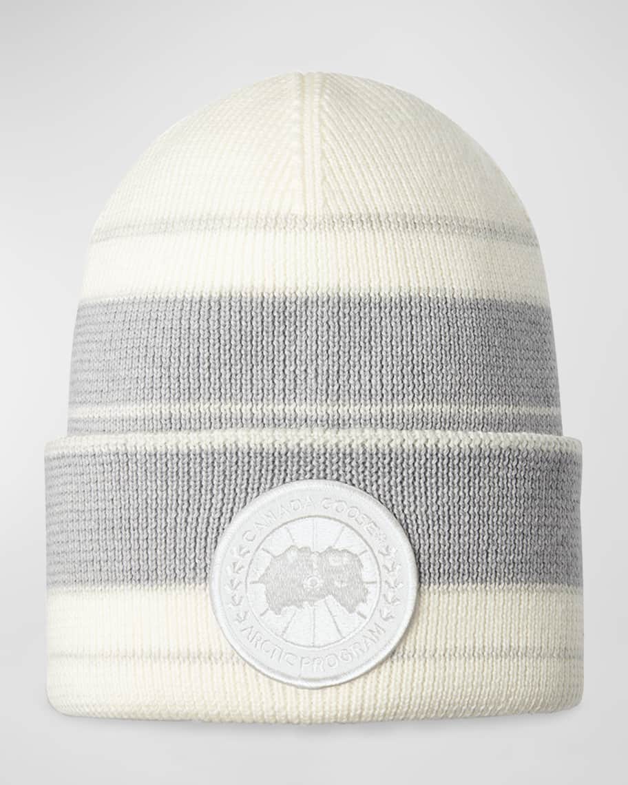 Canada Goose Men's Arctic Heritage Stripe Toque Beanie Hat | Neiman Marcus