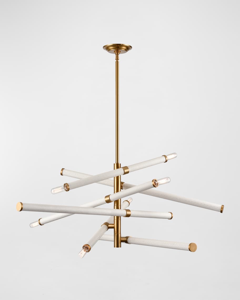 Crosspiece Chandelier, 17" | Neiman Marcus