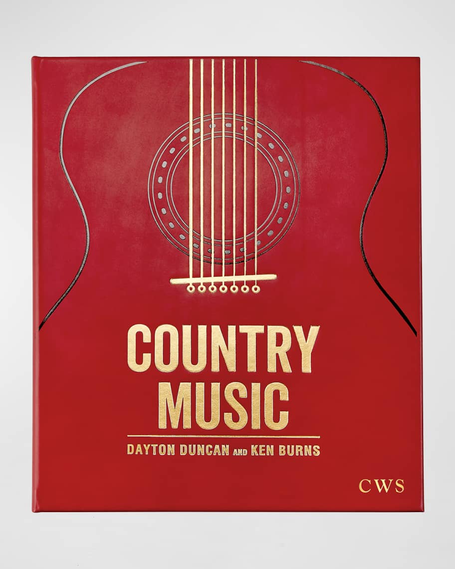 Graphic Image "Ken Burns and Dayton Duncan Country Music" Leather Bound ...