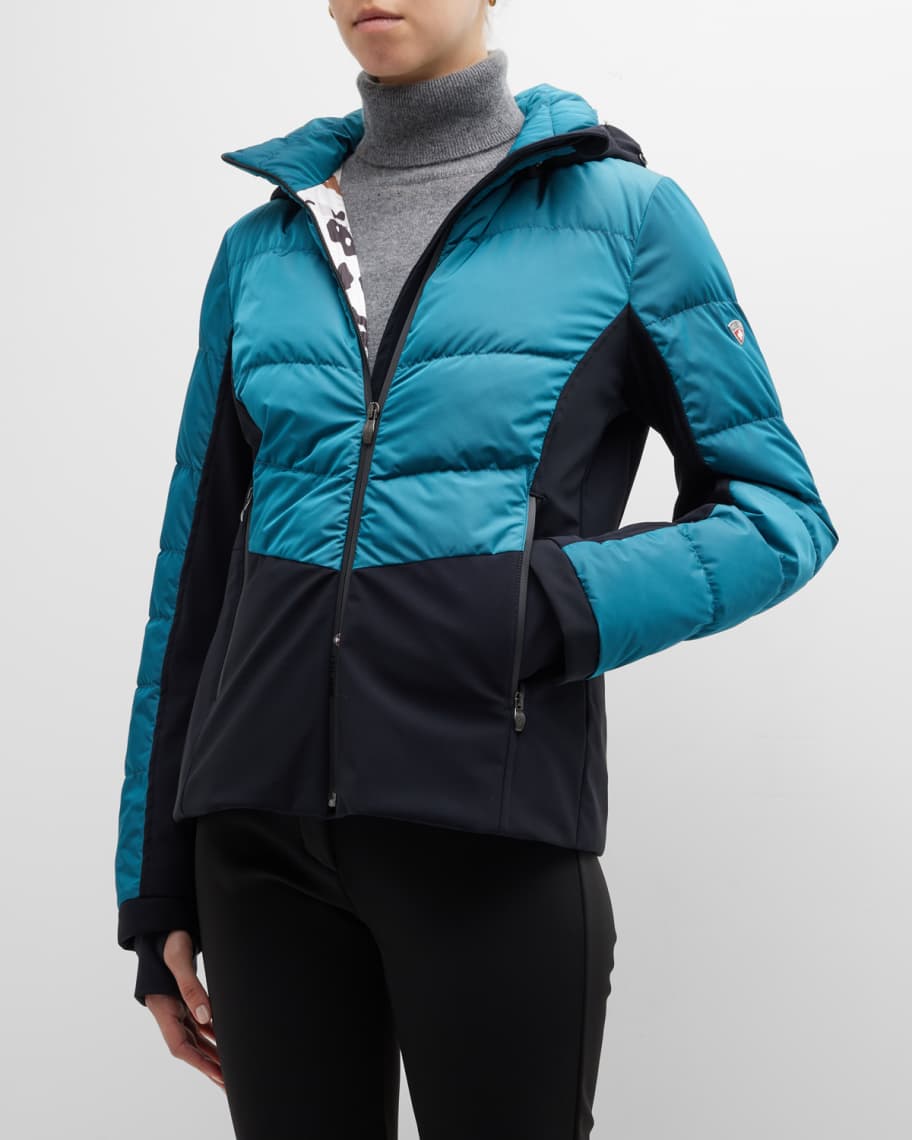Post Card Laax Two-Tone Puffer Coat | Neiman Marcus