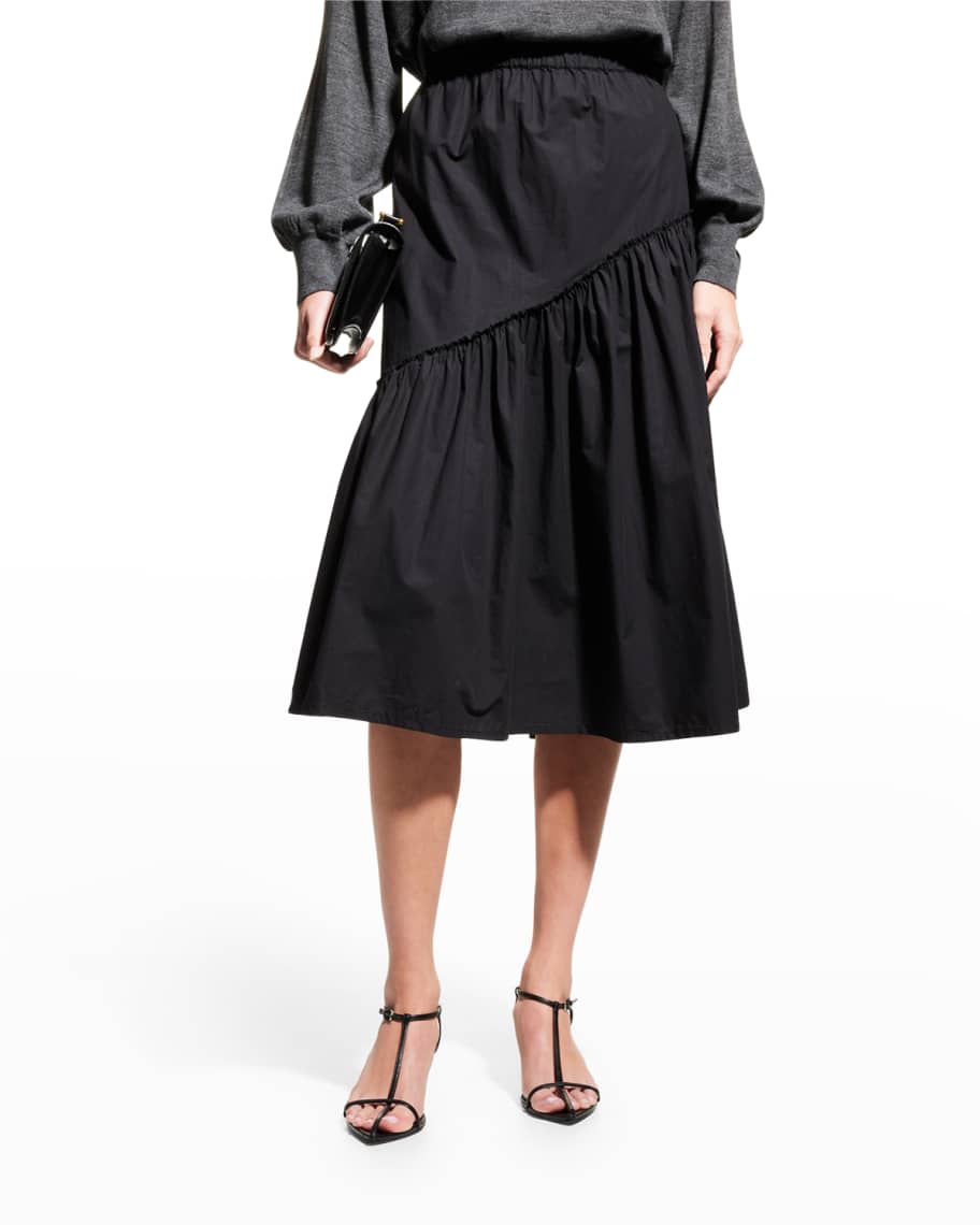 Masai Sif A-Line Cotton Skirt | Neiman Marcus