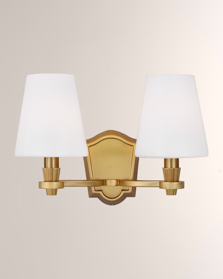 Visual Comfort Studio 2- Light Vanity Paisley By Alexa Hampton | Neiman ...