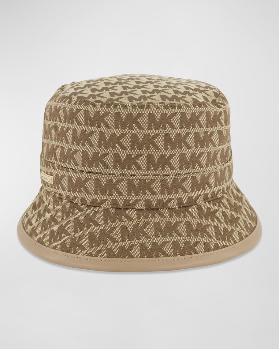 Michael Kors Jacquard Monogram Bucket Hat | Neiman Marcus