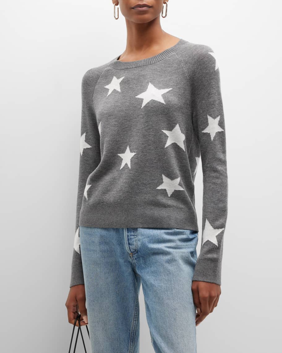 Splendid Celestine Star Raglan Pullover Sweater | Neiman Marcus