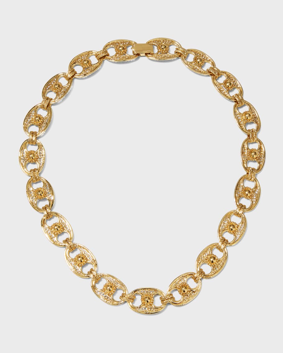 Gas Bijoux Carthage Large Link Necklace | Neiman Marcus