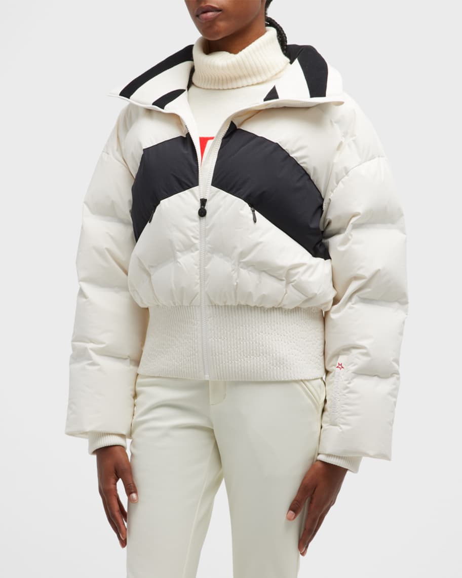 Perfect Moment Juniper Colorblock Duvet Jacket | Neiman Marcus