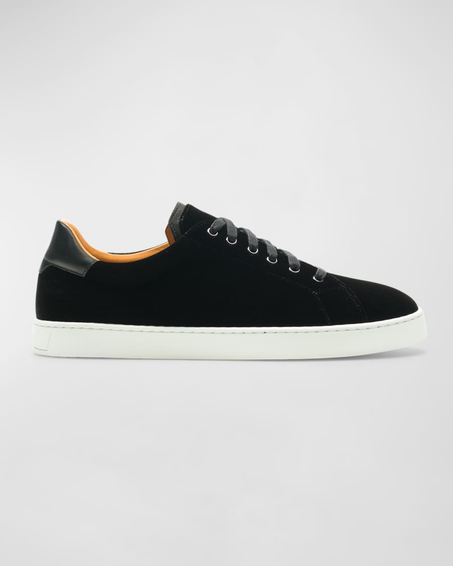 Magnanni Men's Dalia II Tonal Leather Low-Top Sneakers | Neiman Marcus