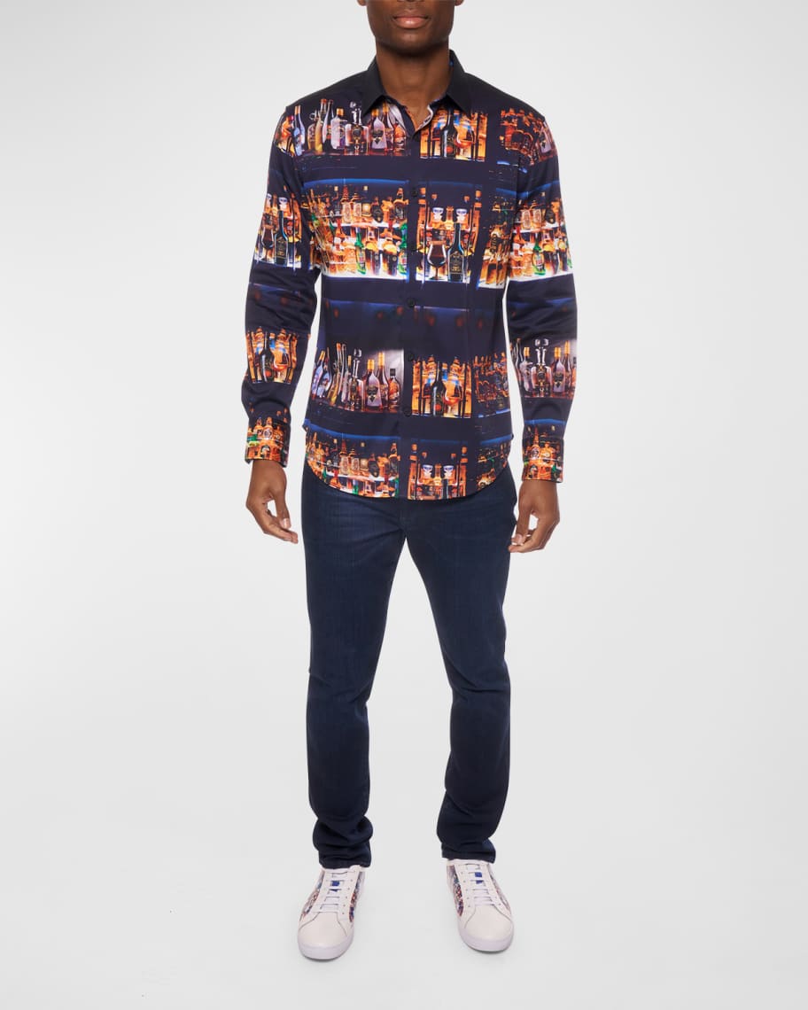Robert Graham Men's Whiskey In Jar Sport Shirt | Neiman Marcus