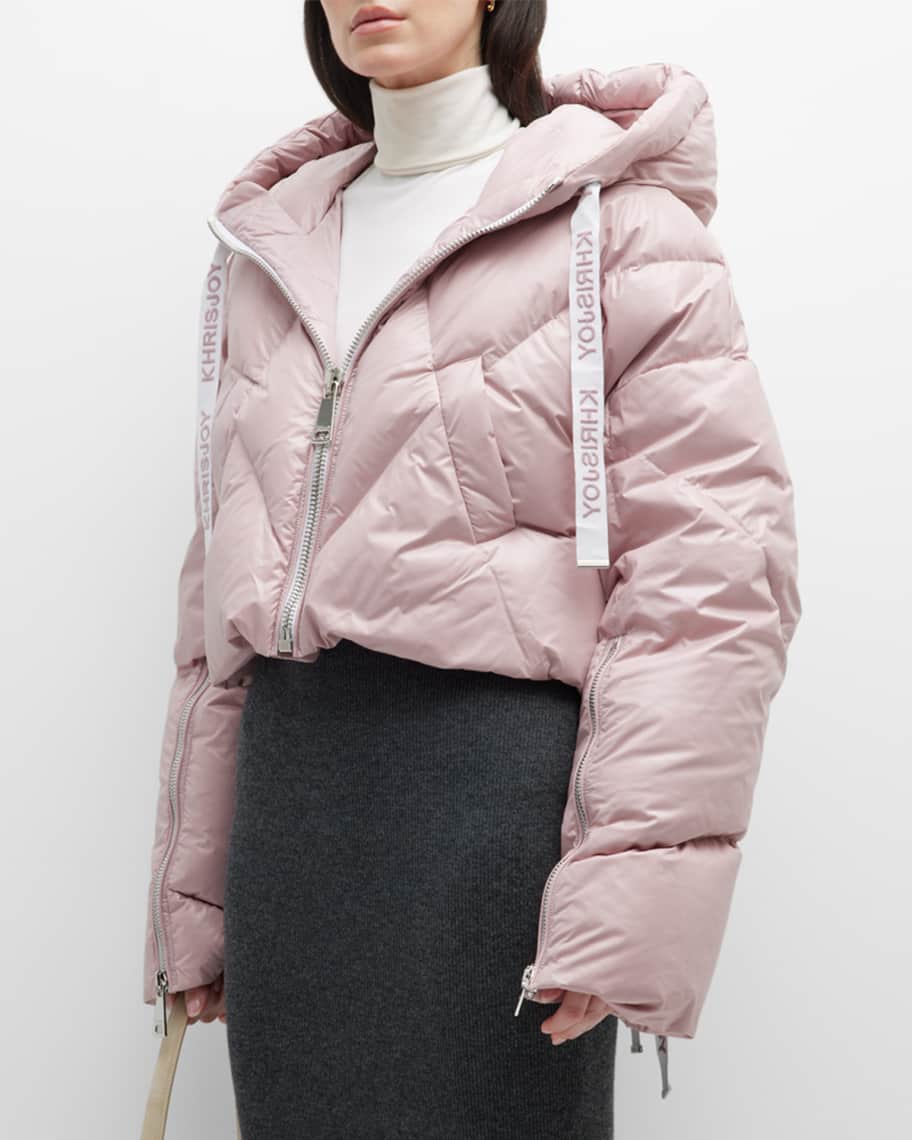 Khrisjoy Puff Khris Cropped Puffer Jacket | Neiman Marcus